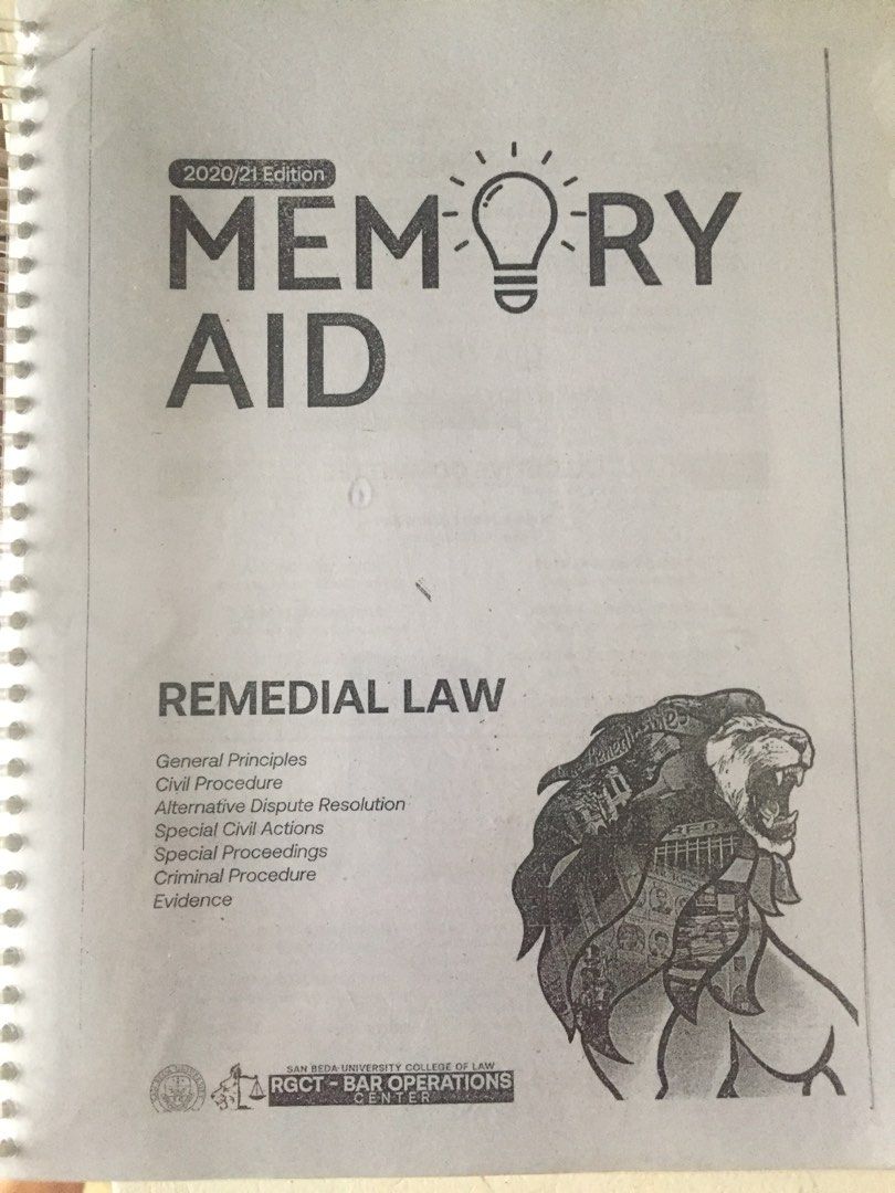 Memory Aid 2020/2021 on Carousell