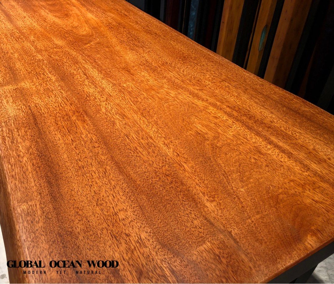 Merbau Solid Wood Dining/Outdoor Table, Furniture & Home Living ...