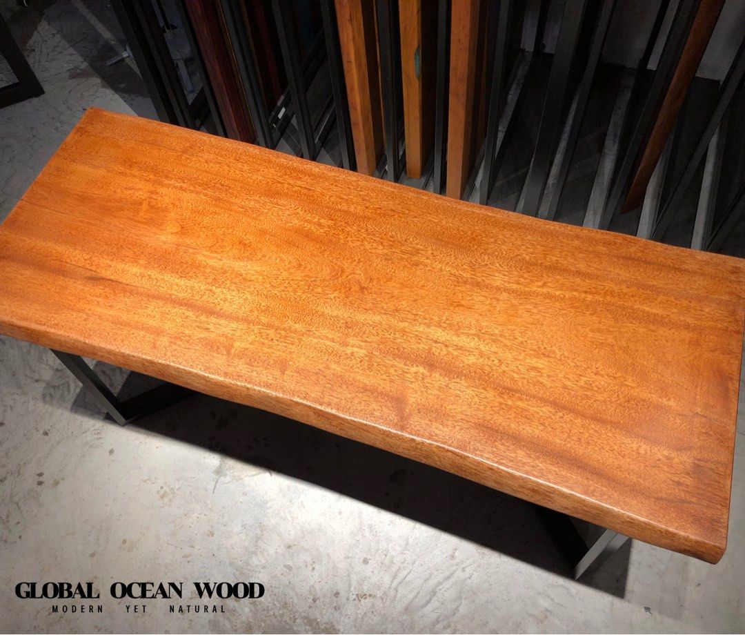 Merbau Solid Wood Dining/Outdoor Table, Furniture & Home Living ...