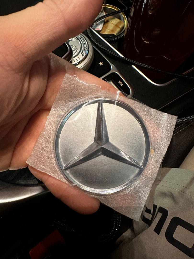 Mercedes Benz emblem, Car Accessories, Accessories on Carousell