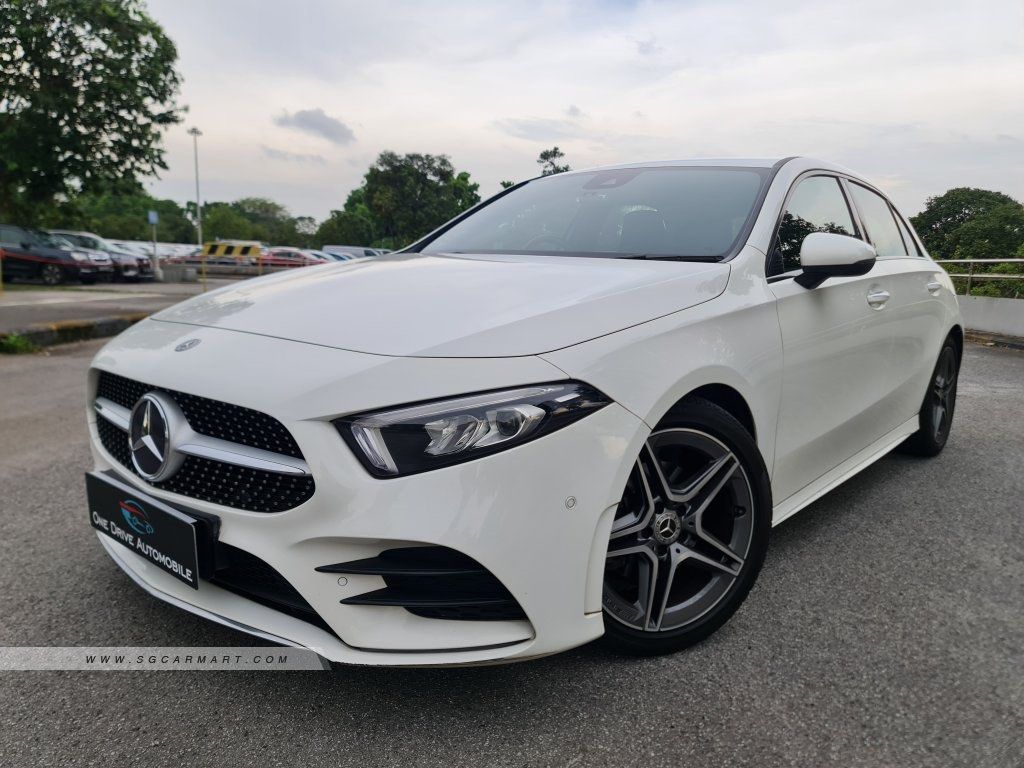 Mercedes-Benz A-Class A200 AMG Line (A), Cars, Used Cars on Carousell