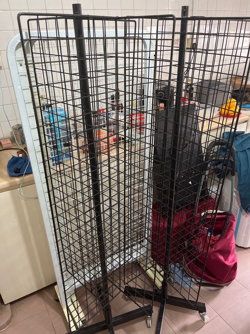 Mesh racks, Furniture & Home Living, Furniture, Shelves, Cabinets ...