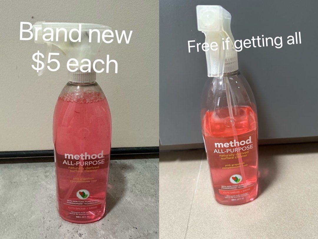 Method cleaning supplies, Furniture & Home Living, Cleaning & Homecare ...