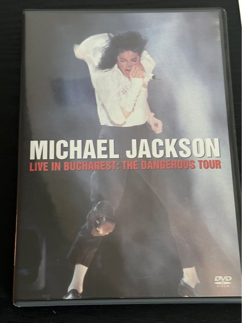 Michael Jackson, dangerous tour live in Bucharest DVD, 興趣及遊戲, 音樂、樂器 & 配件, 音樂與媒體 - CD 及 DVD ...