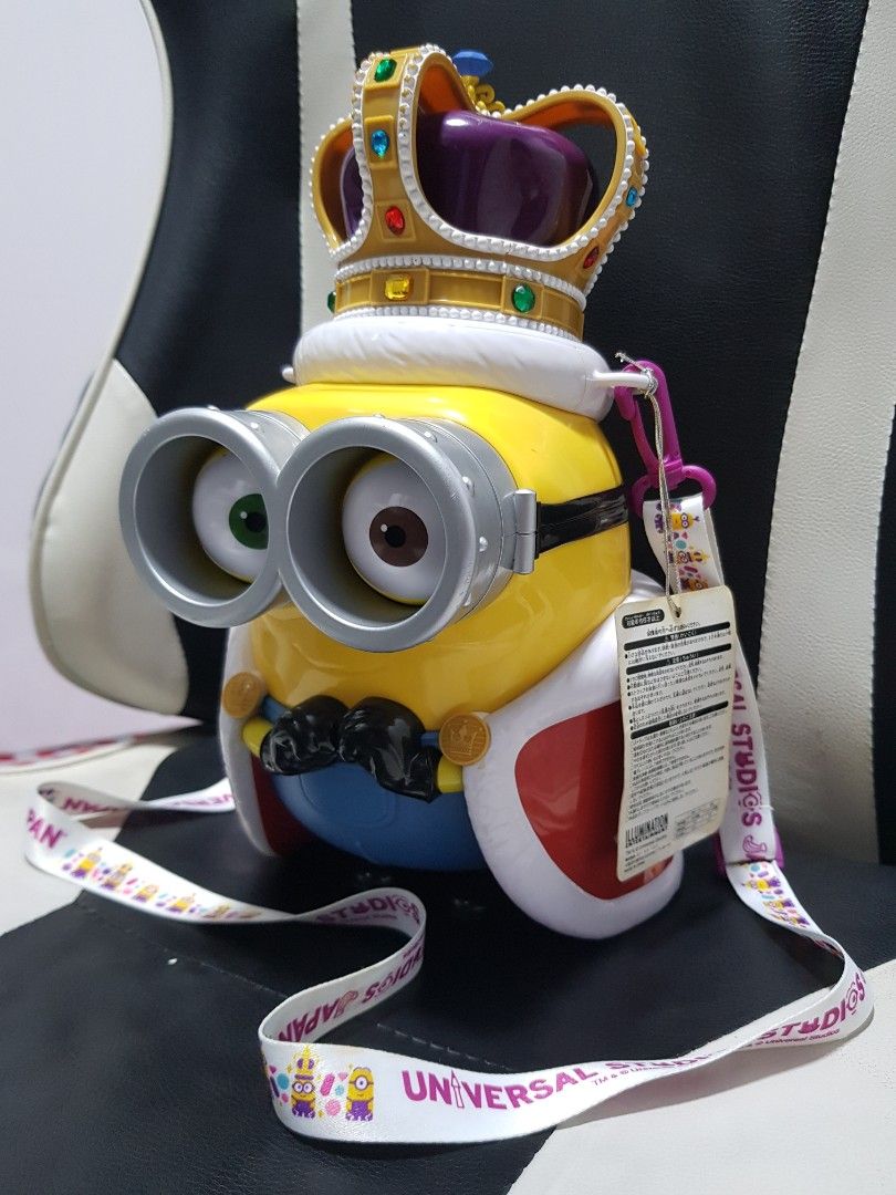 Minions Popcorn Bucket Figure, Hobbies & Toys, Toys & Games on Carousell