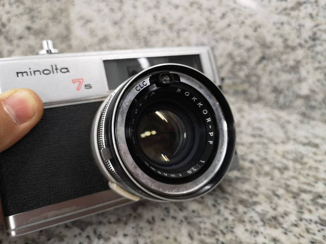 Minolta 7s Hi Matic f45mm Vintage Camera on Carousell