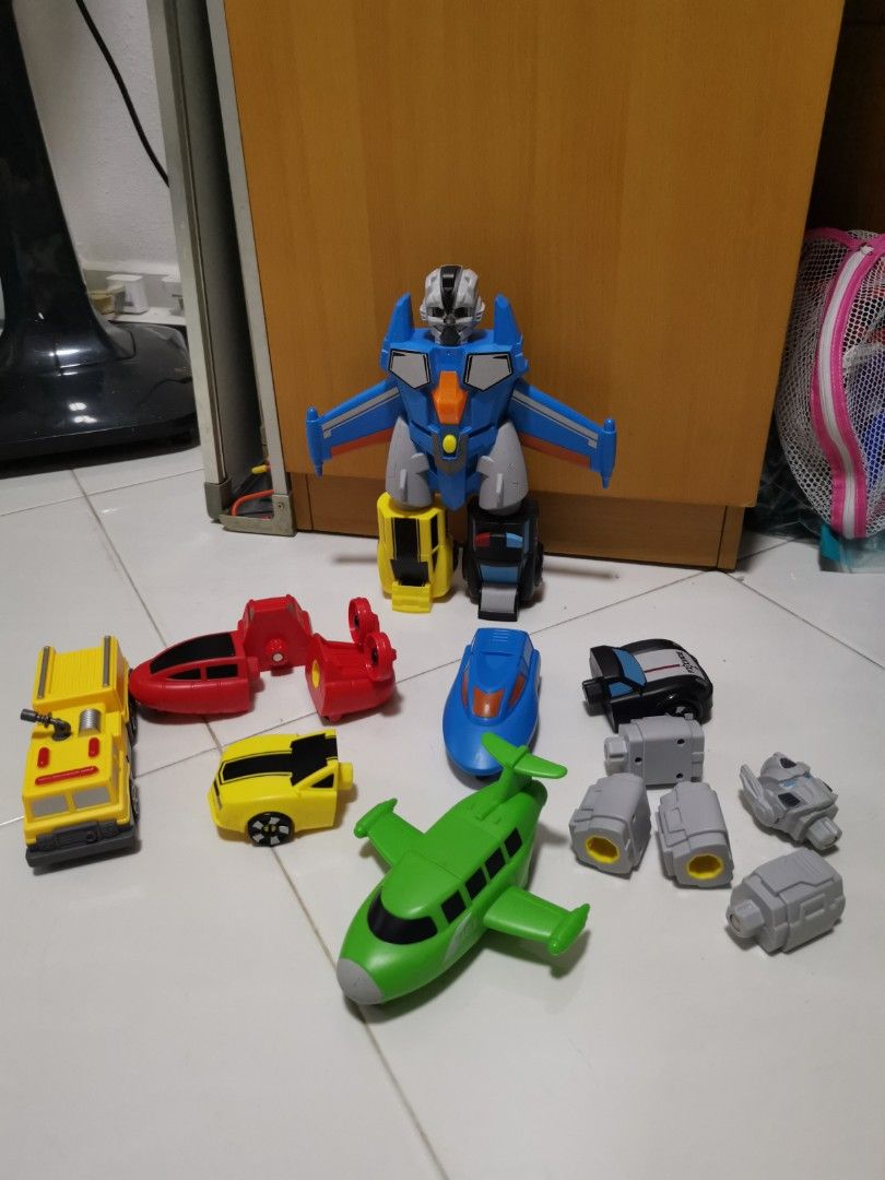 Mix and Match Magnet Vehicle Transformers, Hobbies & Toys, Toys & Games ...