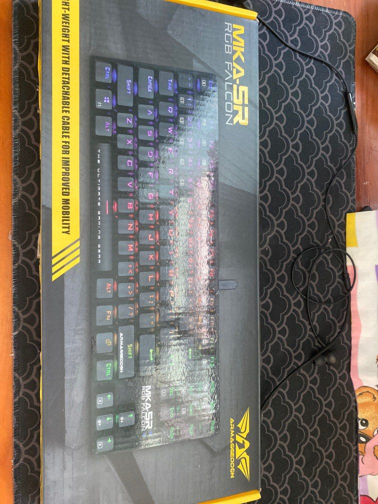 MKA-5R RGB FALCON Armaggeddon Gaming Keyboard 87-Key Mechanical ...