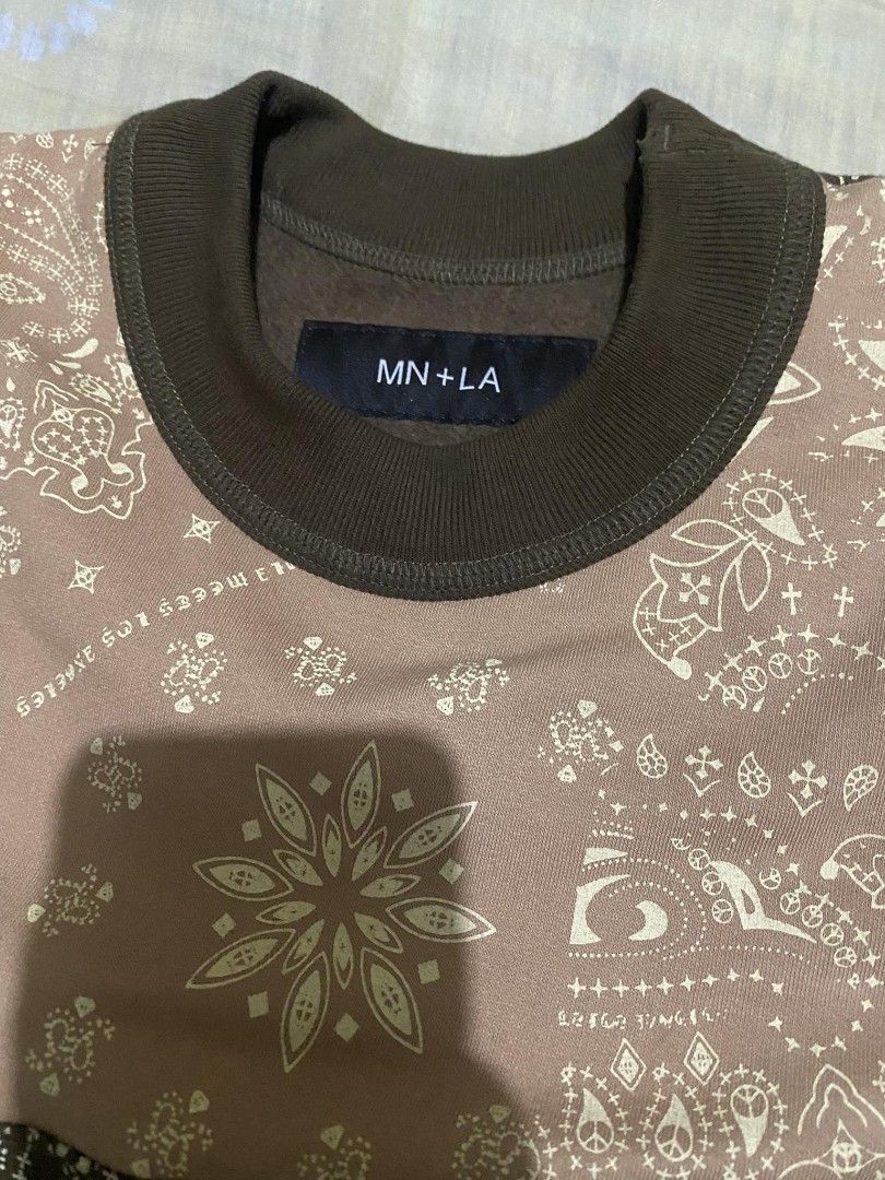 MN+LA "Patchwork vintage Paisley in Olive", Men's Fashion, Tops & Sets ...