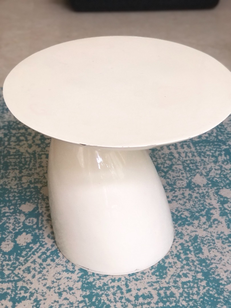 Modern Design Side Table, White, Furniture & Home Living, Furniture ...
