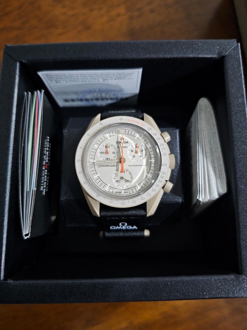 Swatch x Omega Moonswatch MISSION TO JUPITER, Luxury, Watches on Carousell