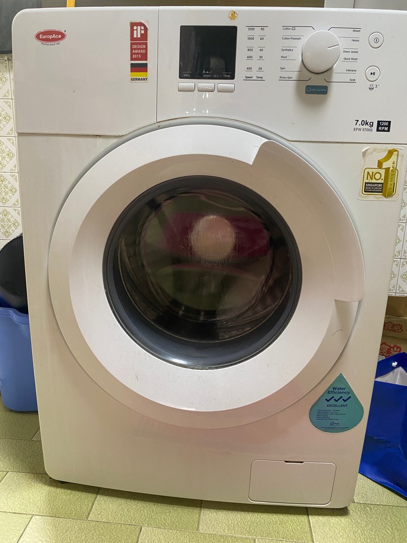 Used Europace Washing Machines EFW, Furniture & Home Living, Furniture ...