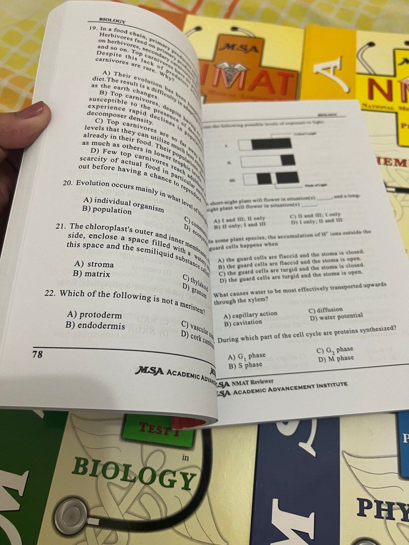MSA NMAT Reviewer, Hobbies & Toys, Books & Magazines, Assessment Books ...
