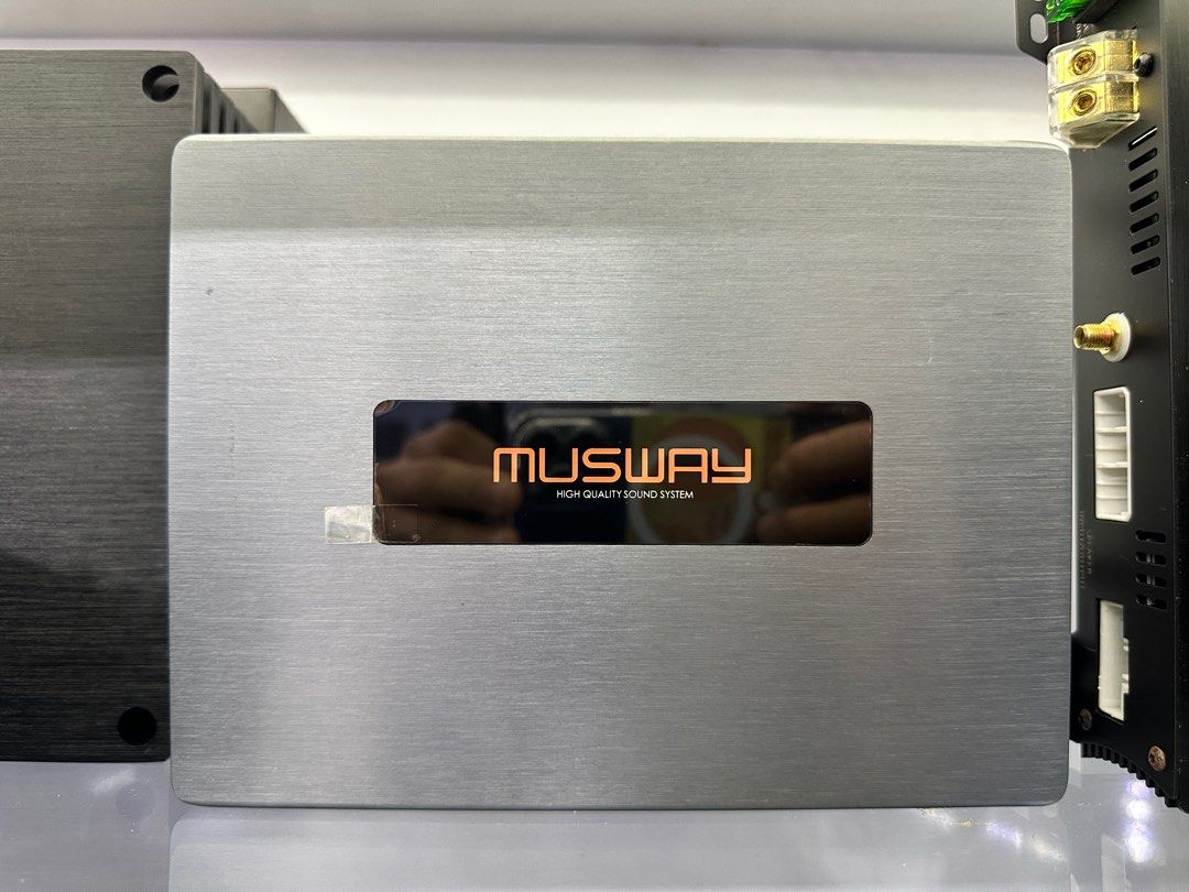 Musway M4+ DSP 4-channel amplifier with 8-channel DSP, Car Accessories, Accessories on Carousell