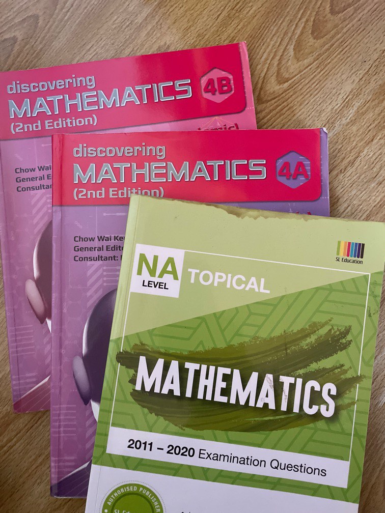 N level mathematics textbook and topical book, Hobbies & Toys, Books ...