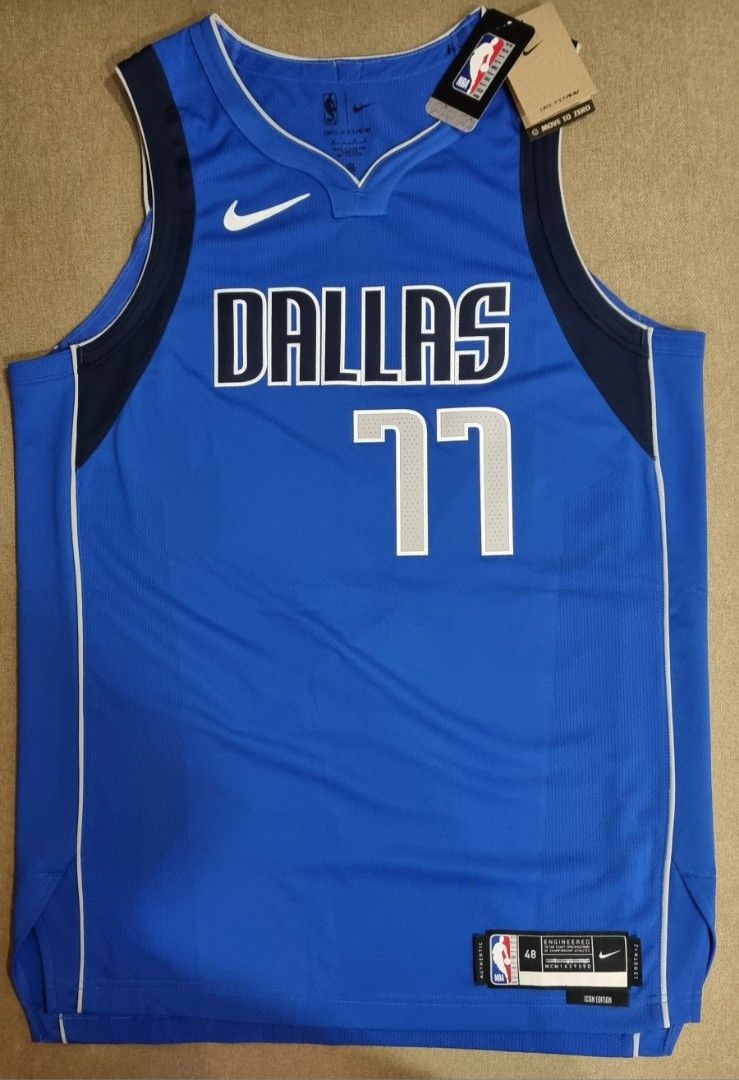 NBA NIKE AUTHENTIC PLAYERS VERSION LUKA DONCIC ICON EDITION JERSEY, Men ...