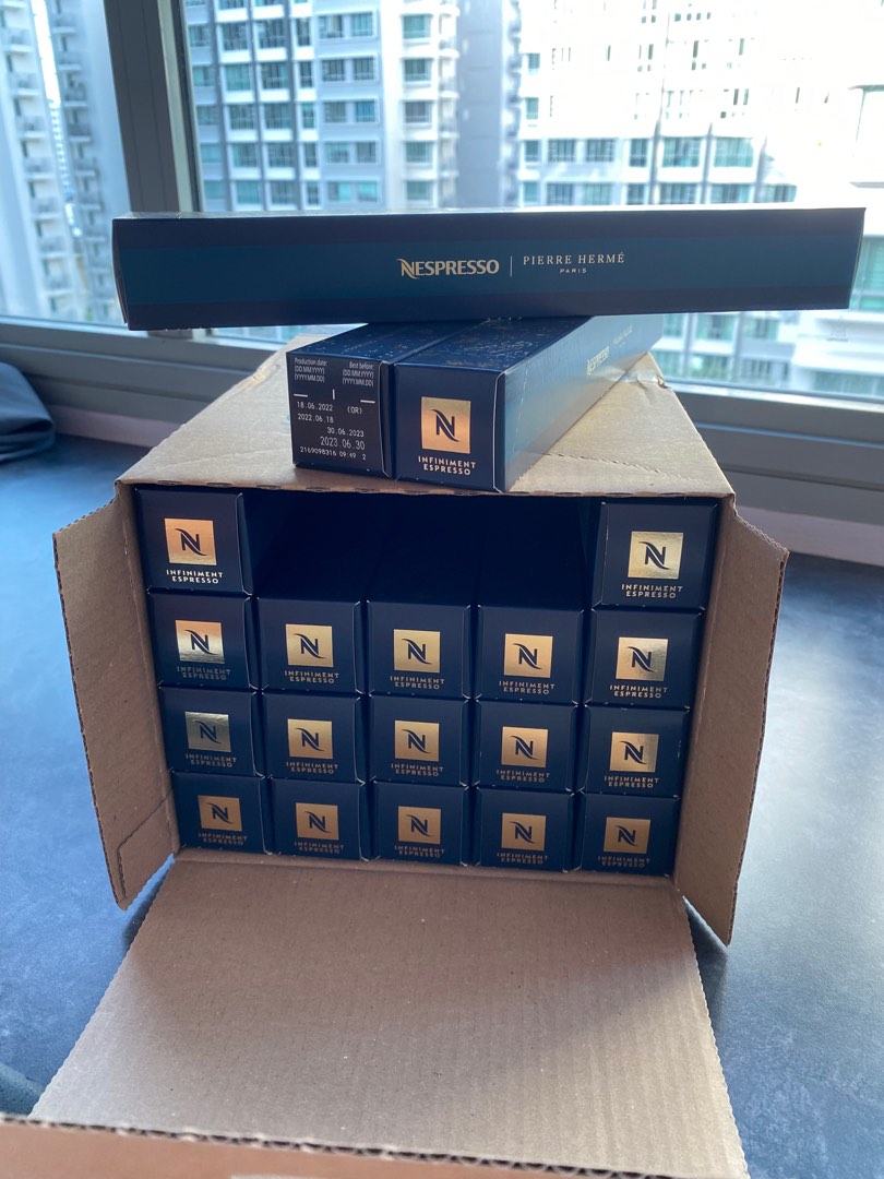 Nespresso Pierre Herme Capsules, Food & Drinks, Beverages on Carousell