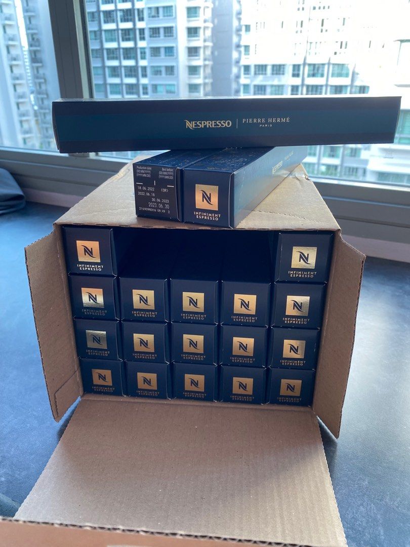 Nespresso Pierre Herme Capsules, Food & Drinks, Beverages on Carousell