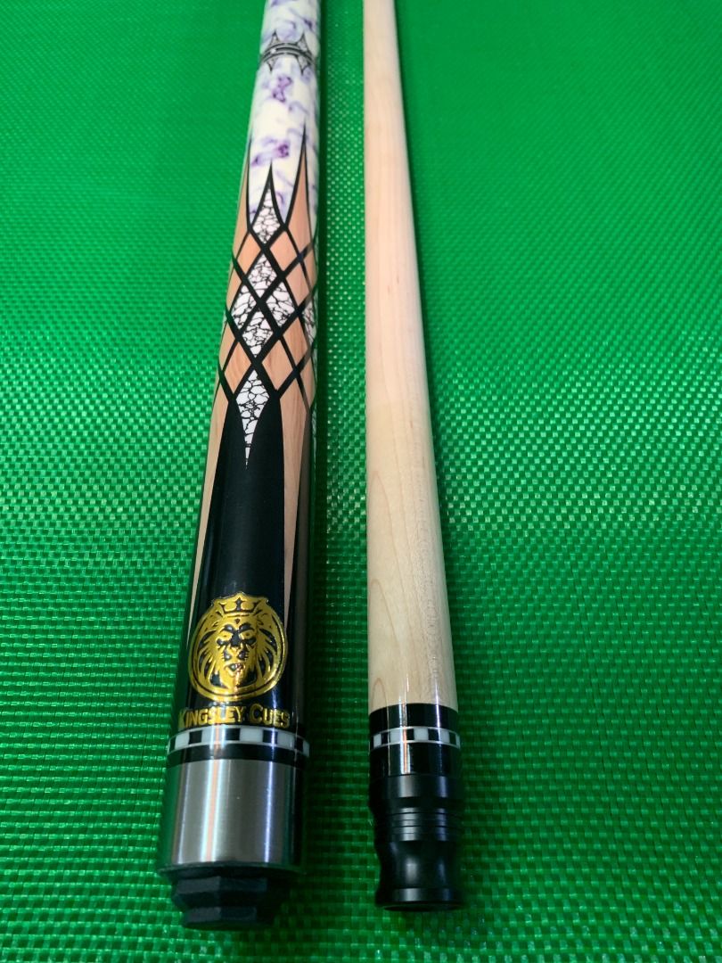 Premium pool cue - KCues Oscar (Pearl White), Hobbies & Toys, Toys ...
