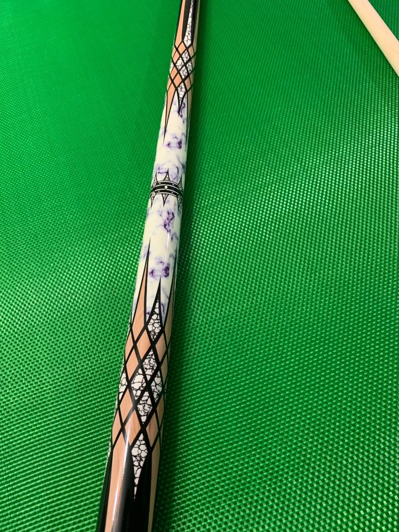 Premium pool cue - KCues Oscar (Pearl White), Hobbies & Toys, Toys ...