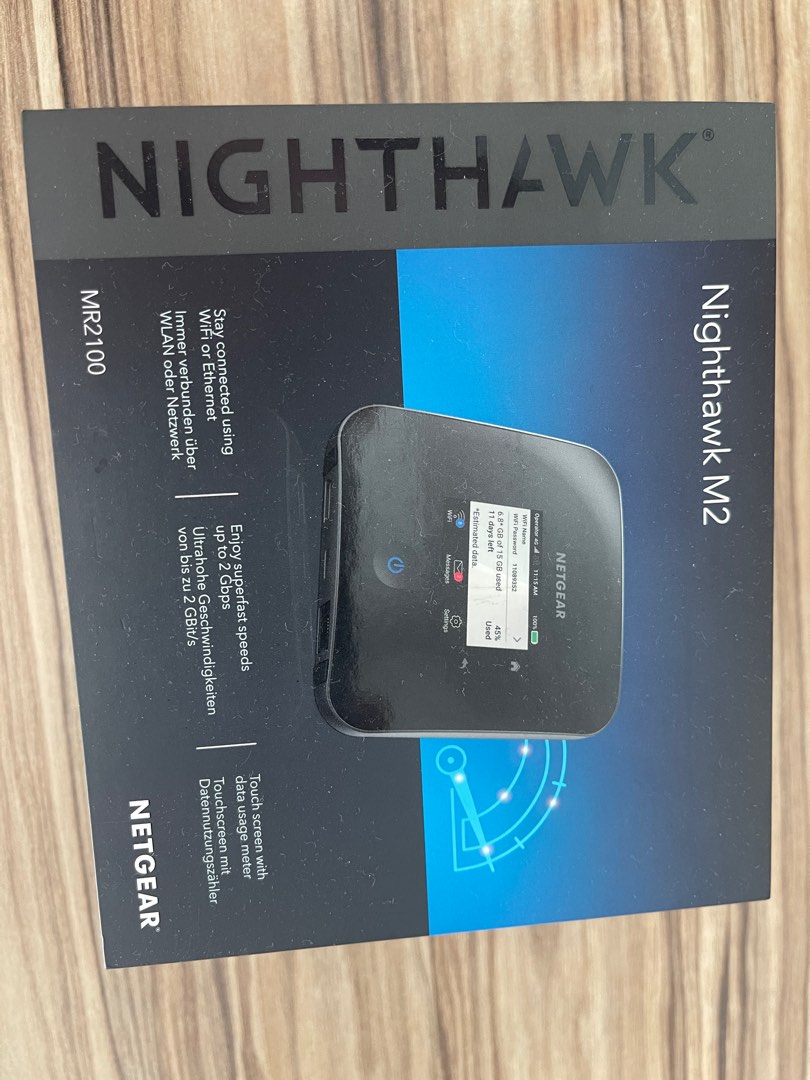 NIGHTHAWK M2 MOBILE HOTSPOT 4G LTE ROUTER MR2100, Mobile Phones ...