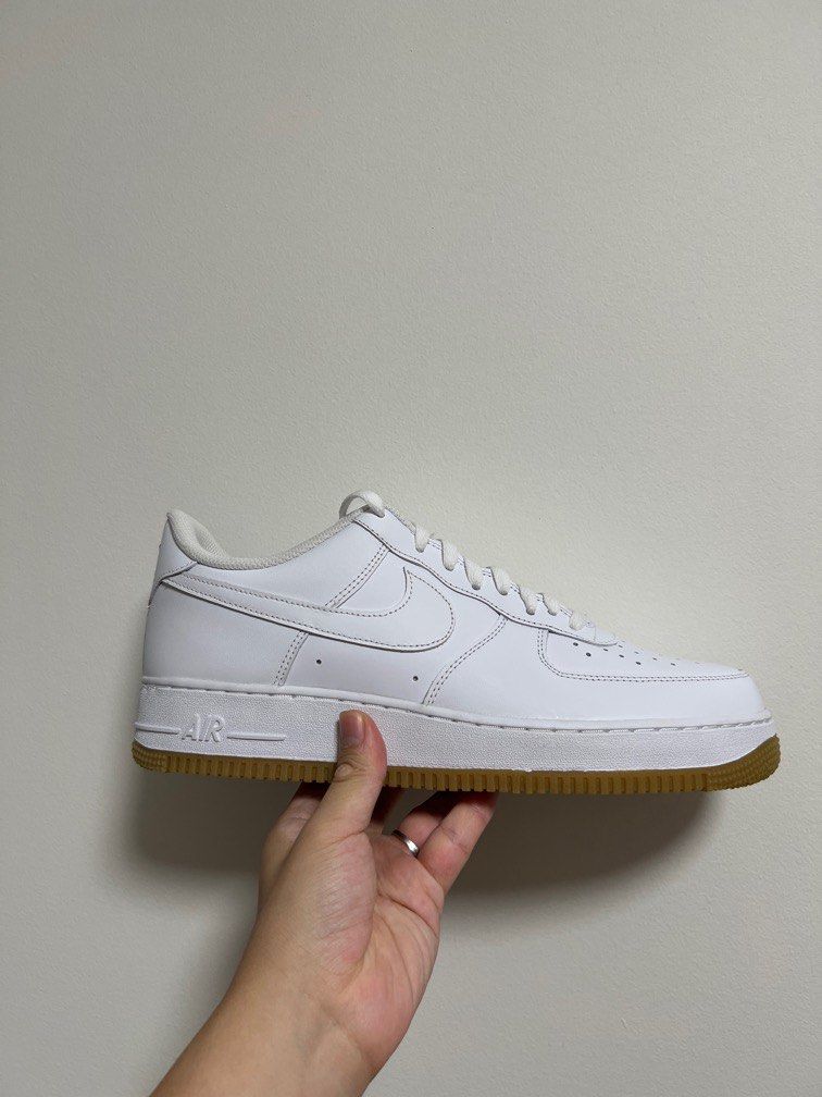 Nike Air Force 1 Gum, Men's Fashion, Footwear, Sneakers on Carousell