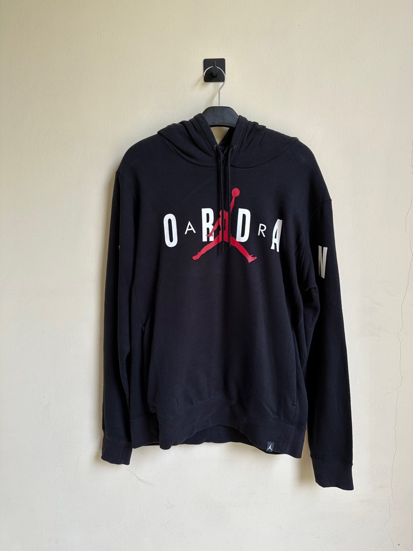 Nike Air Jordan Hoodie ORI, Fesyen Pria, Pakaian , Baju Luaran di Carousell