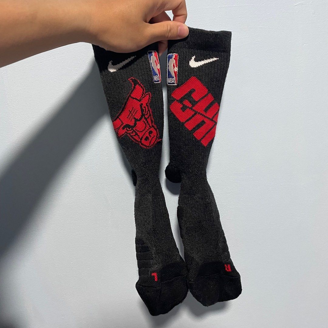 Nike Chicago Bulls socks, Men's Fashion, Watches & Accessories, Socks ...