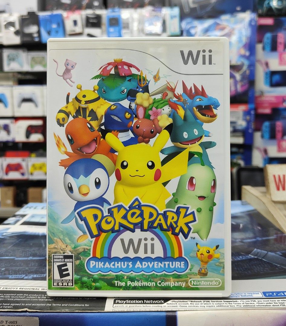 Nintendo PokePark Wii Pikachu's Adventure, Video Gaming, Video Games ...