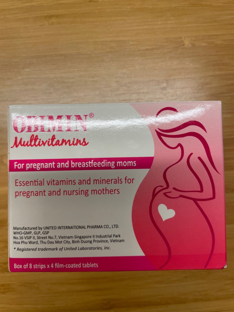 Obimin Multivitamin Prenatal, Health & Nutrition, Health Supplements ...