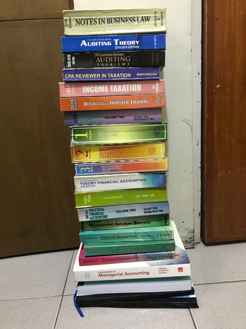 Old accounting books for accounting students, Hobbies & Toys, Books ...