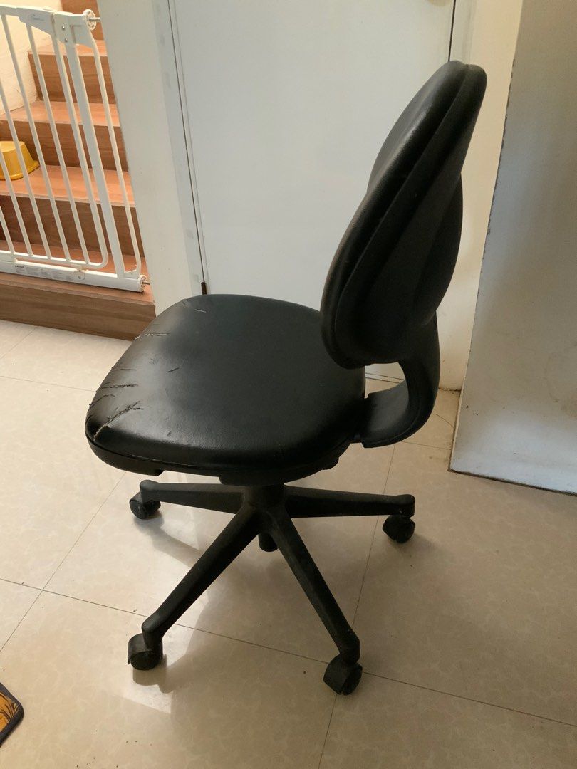 Old style Office Chair (no arm rest) on Carousell