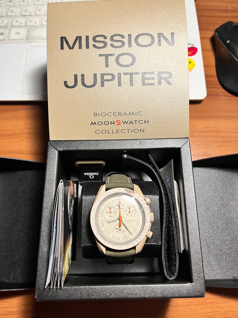 Omega swatch Jupiter, Men's Fashion, Watches & Accessories, Watches on ...