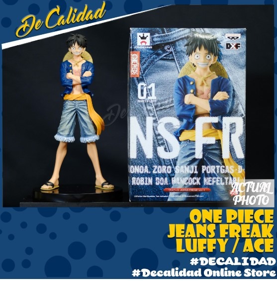 One Piece Jeans Freak Edition Monkey D. Luffy, Hobbies & Toys, Toys ...