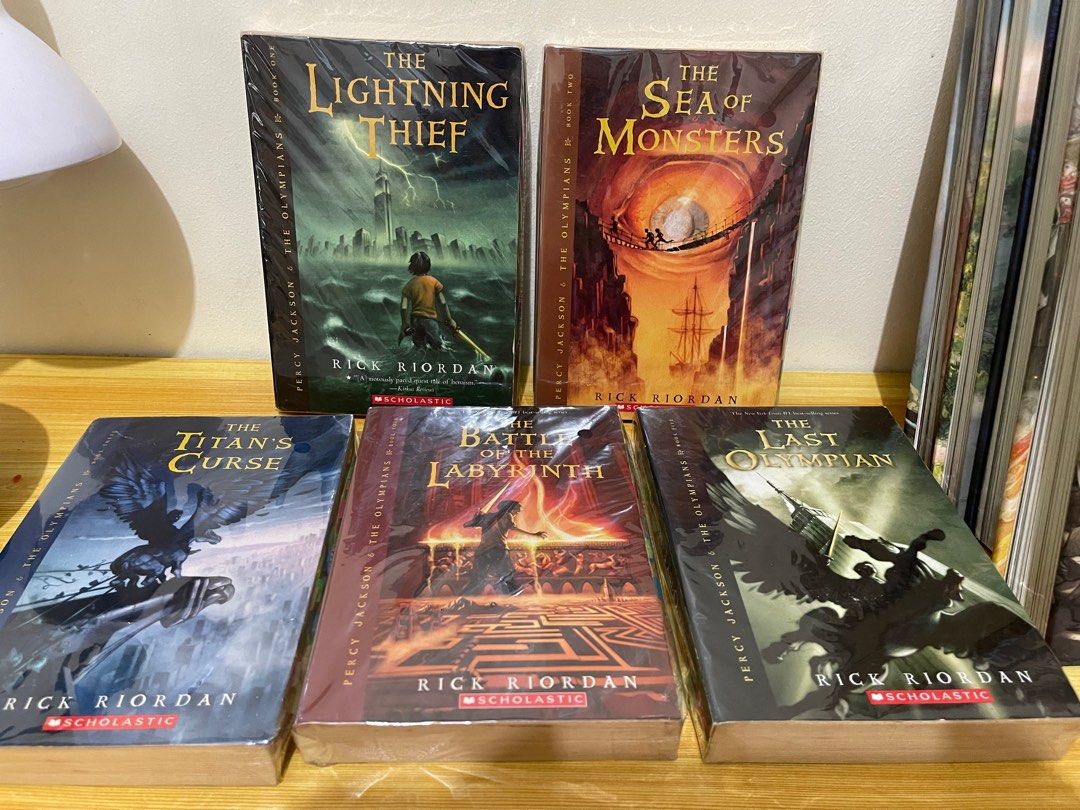 Onhand Percy Jackson Complete Book Set !!, Hobbies & Toys, Books ...