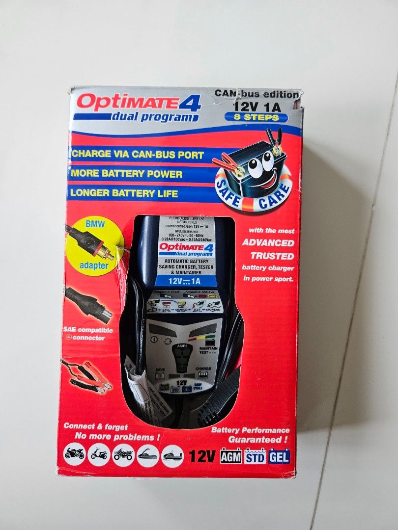 Optimate 4 Charger Can-bus lead, Motorcycles, Motorcycle Accessories on ...