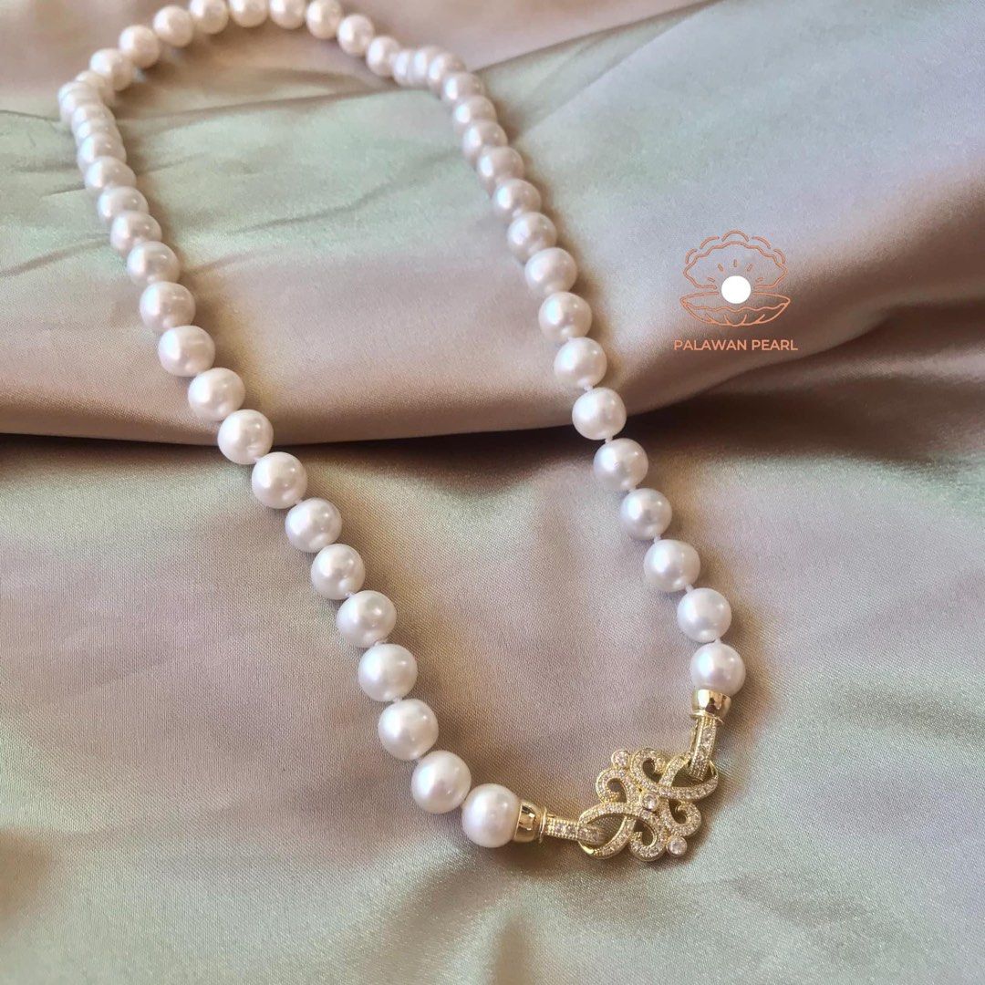 Original Elegant Style Freshwater Pearl Necklace by Perlas de Palawan ...