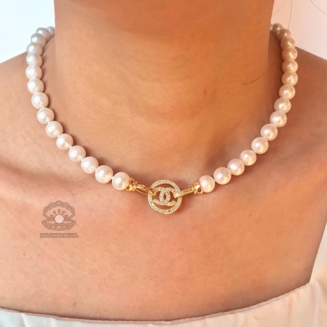 Original Elegant Style Freshwater Pearl Necklace by Perlas de Palawan ...