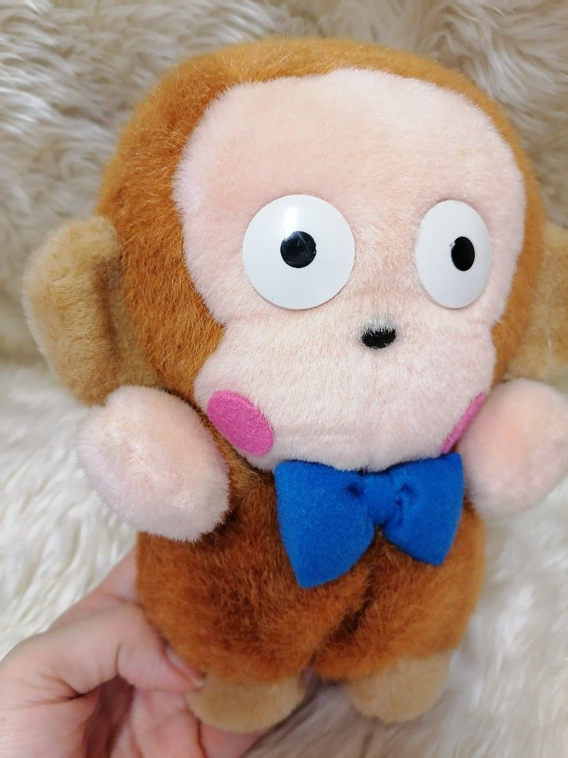 Original Japan Vintage Sanrio Monkichi Stuffed Toys Soft toys Plush ...
