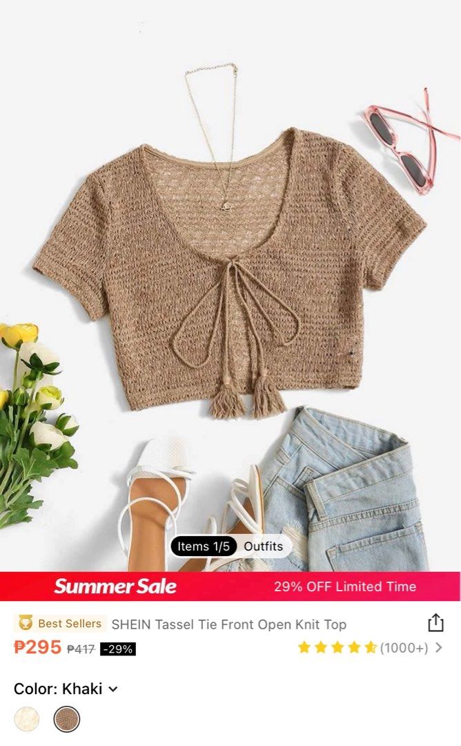 Original Shein Summer top (New) on Carousell