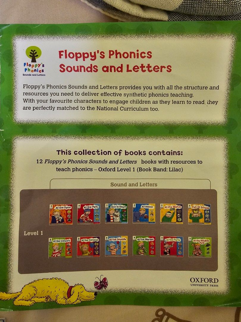 Oxford reading tree Phonics Level 1. 12 books, 興趣及遊戲, 書本 & 文具, 小說 & 故事書 ...