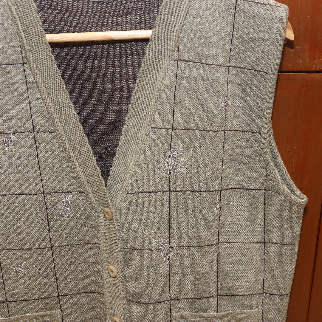 Pastel Green Buttondown Vest on Carousell