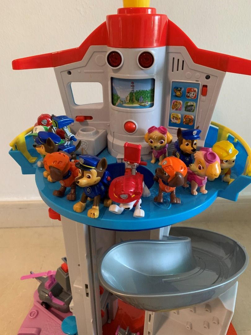 Paw Patrol Tower Set, Extra Figures, Cars, Hobbies & Toys, Toys & Games ...