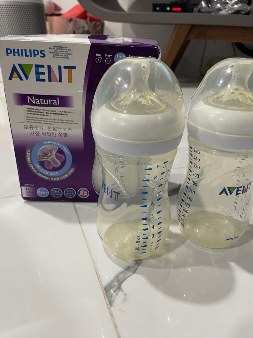 Philips Avent Used Milk Bottles, Babies & Kids, Nursing & Feeding ...