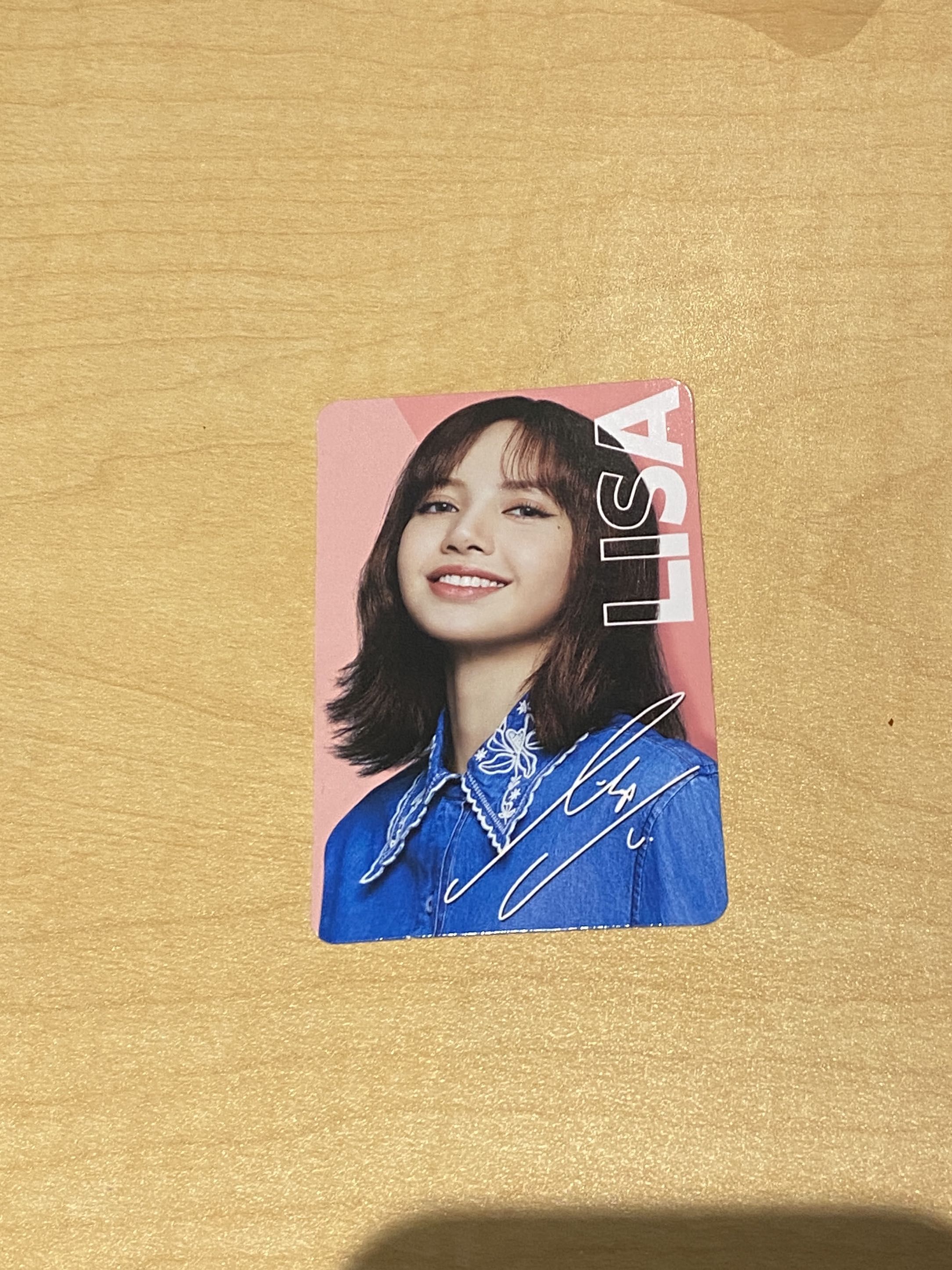 Photocard Lisa Blackpink, K-Wave di Carousell