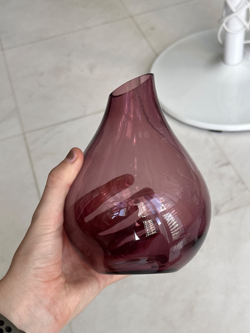 Pink IKEA vase, Furniture & Home Living, Home Decor, Vases & Decorative ...