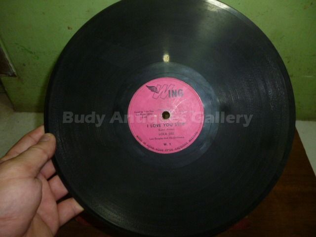 Plat Gramophone Wing Records Lew Douglas And His Orchestra, Musik ...