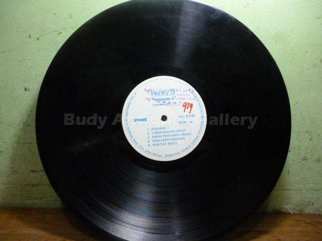 Plat Piringan Hitam Vinyl Henky S Album Sinonim I Bersama Zaenal Arifin ...