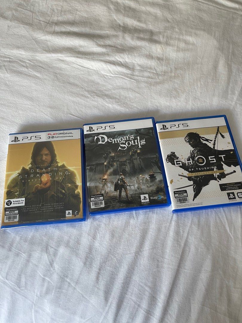 PlayStation 5 disc games, Video Gaming, Video Games, PlayStation on ...