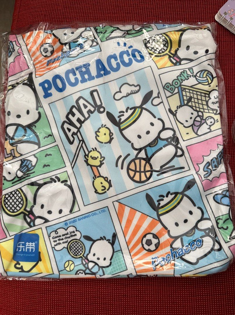 pochacco bag sanrio official, Women's Fashion, Bags & Wallets, Tote ...